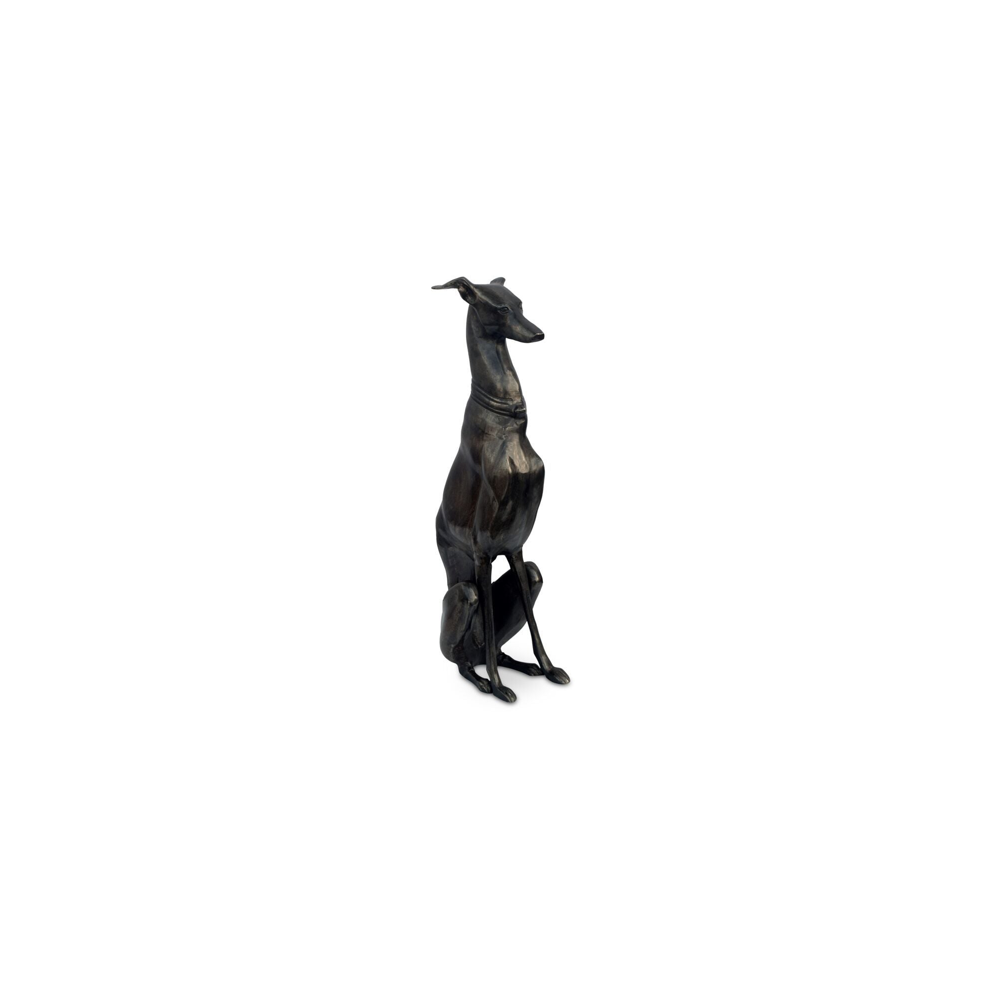 Duke Cast Aluminum Sculpture - Black